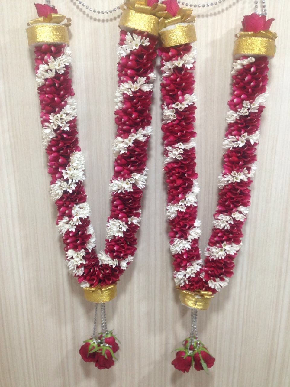 Fresh Flower Jaimala Garland Gurgaon Delhi Noida- Online Varmala Orchid ...